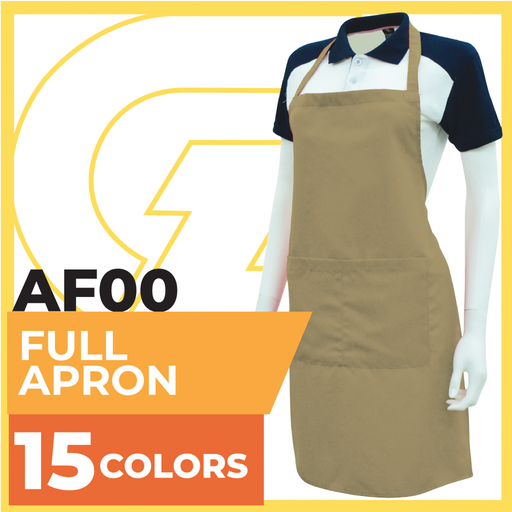 Lefonse 100% Polyester Full Body Apron with Front Pocket Unisex Series ...