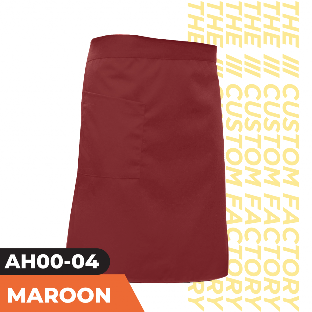 Lefonse 100% Polyester Half Body Apron with Front Pocket Unisex Series ...